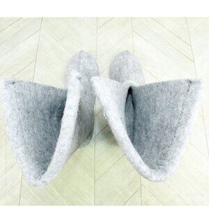 L.L. Bean | Shoes | Ll Bean Gray Polyester Pull On Warm Replacement ...